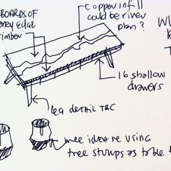 Copper River Infill to Oak Table, Scotland - Revelare